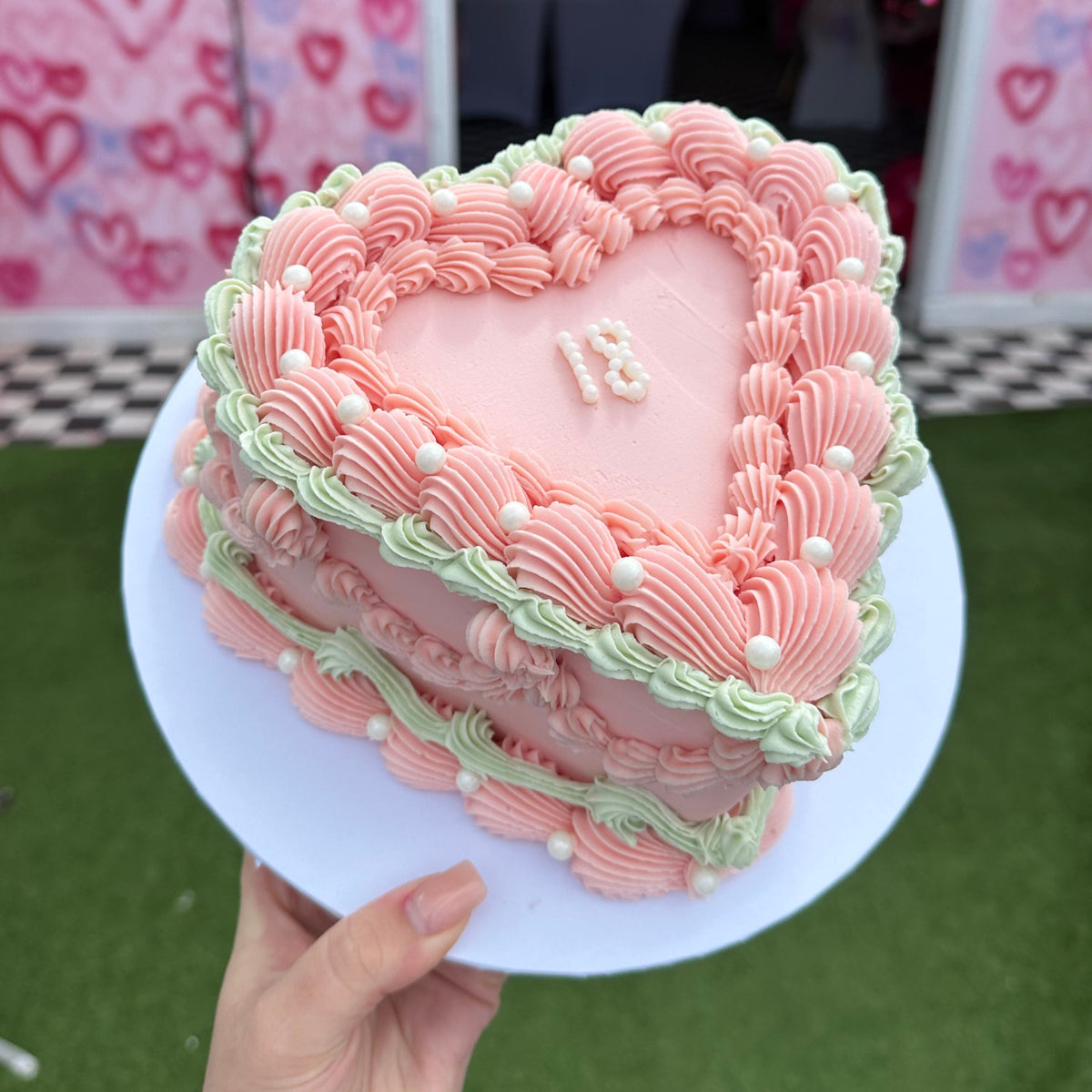 MILLIE Heart Cake - 5 inch – Glamberry Ltd